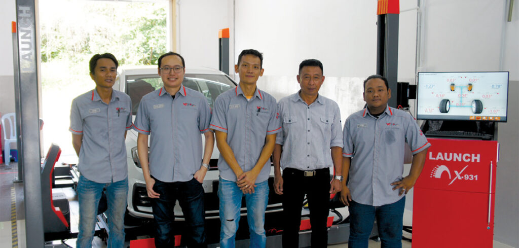 Vebo Auto Service Creates Precedent with Touchless Wheel Aligner